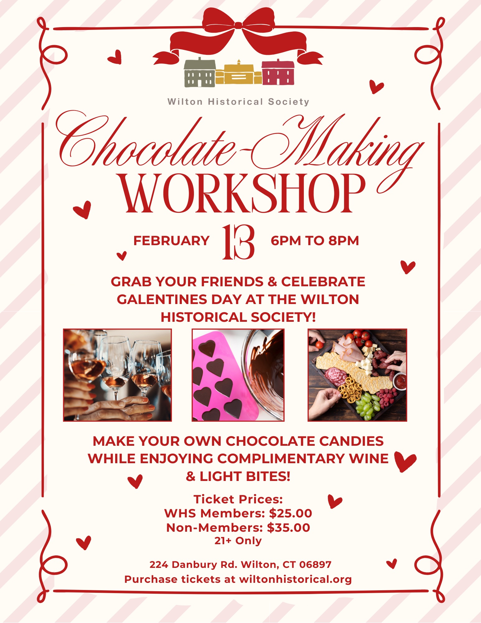 Adult Chocolate-Making Workshop | Wilton Historical Society