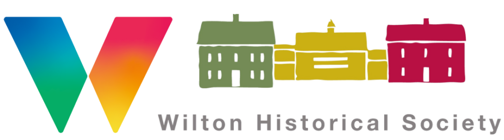 WHS and library logos | Wilton Historical Society
